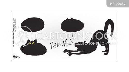 Catnapped Cartoons and Comics - funny pictures from CartoonStock