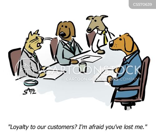 Customer Base Cartoons and Comics - funny pictures from CartoonStock