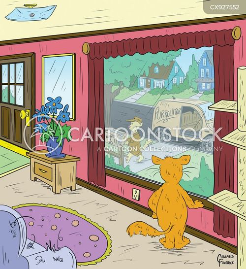Delivery Surprise Cartoons and Comics - funny pictures from CartoonStock