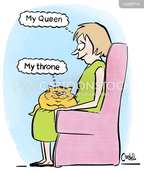 Lap Cats Cartoons and Comics - funny pictures from CartoonStock