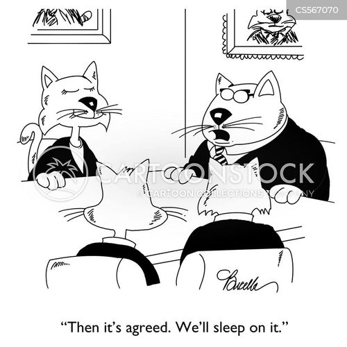 Catnapped Cartoons and Comics - funny pictures from CartoonStock