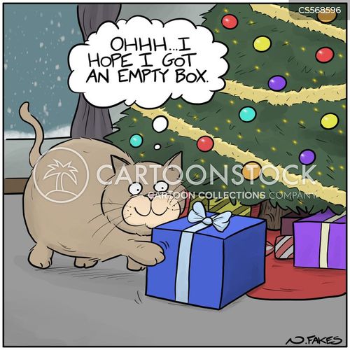 Empty Box Cartoons and Comics - funny pictures from CartoonStock