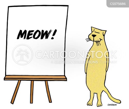 Meow Cartoons and Comics - funny pictures from CartoonStock
