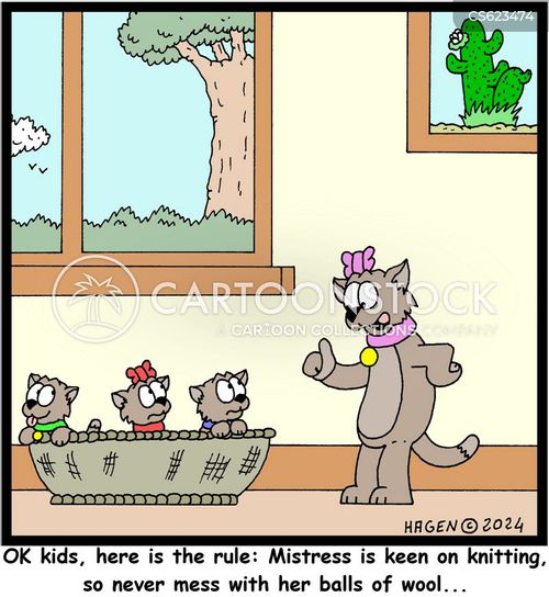 Yarn Cartoons and Comics - funny pictures from CartoonStock