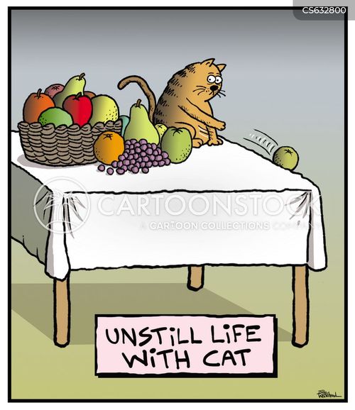 Unstill Life Cartoons and Comics - funny pictures from CartoonStock