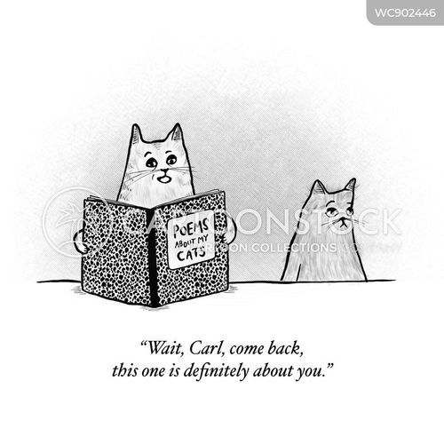 Poem Books Cartoons and Comics - funny pictures from CartoonStock