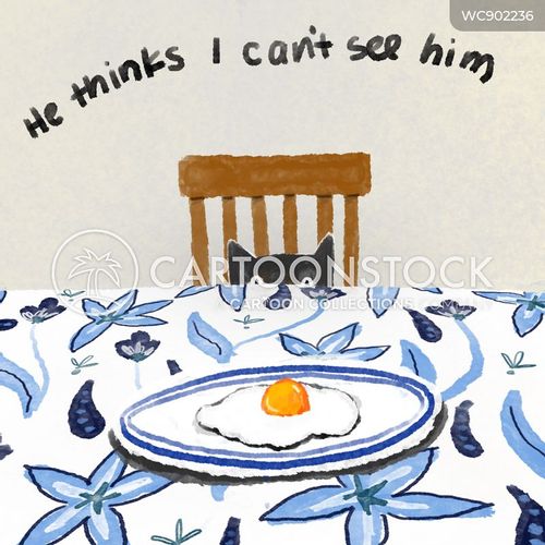 Sneaky Behavior Cartoons and Comics - funny pictures from CartoonStock