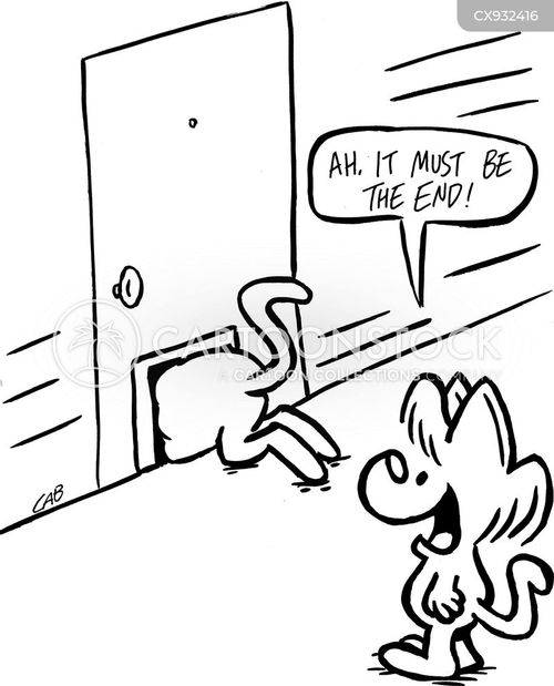 Trapped Cat Cartoons and Comics - funny pictures from CartoonStock