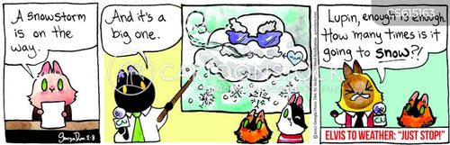 Snowstorm Cartoons and Comics - funny pictures from CartoonStock