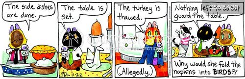 Side Dishes Cartoons and Comics - funny pictures from CartoonStock