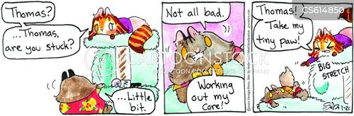 Stuck Elevator Cartoons and Comics - funny pictures from CartoonStock