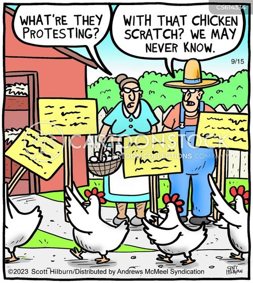 Protesting Cartoons and Comics - funny pictures from CartoonStock