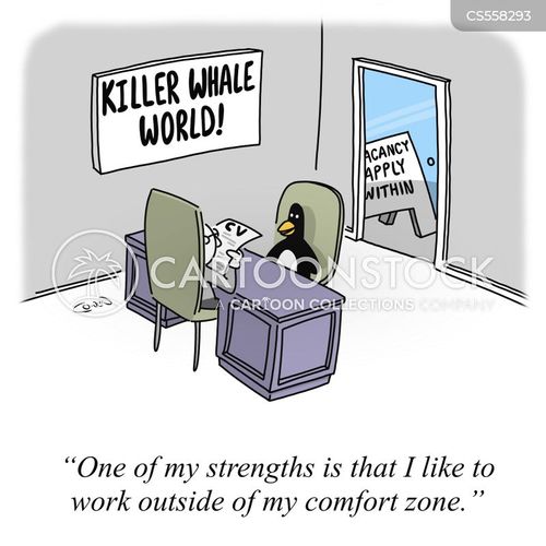 Comfort Zone Cartoons and Comics - funny pictures from CartoonStock