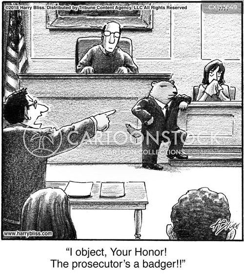 Prosecutor Cartoons and Comics - funny pictures from CartoonStock
