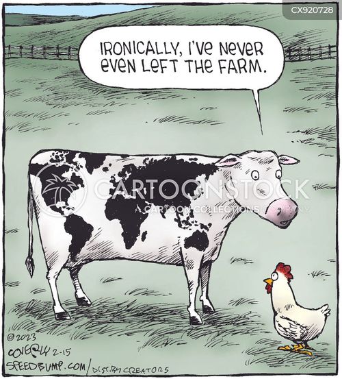 Holstein Cow Cartoons and Comics - funny pictures from CartoonStock