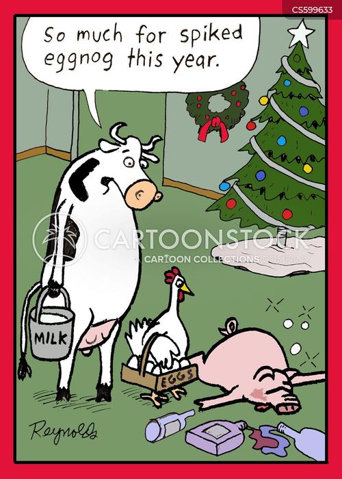 Eggnog Cartoons and Comics - funny pictures from CartoonStock