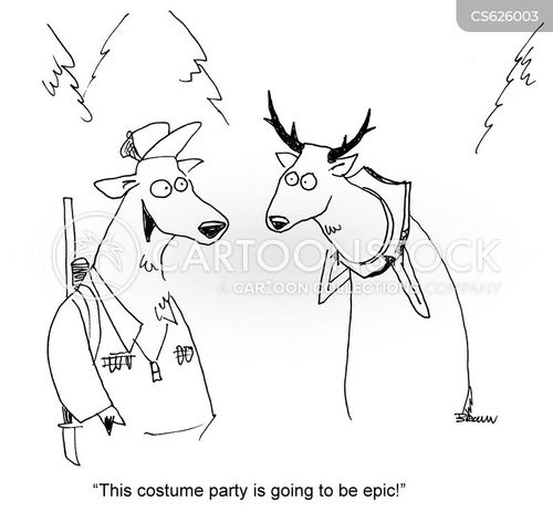 Deer Hunt Cartoons and Comics - funny pictures from CartoonStock