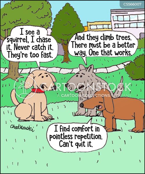 Canine Instinct Cartoons and Comics - funny pictures from CartoonStock