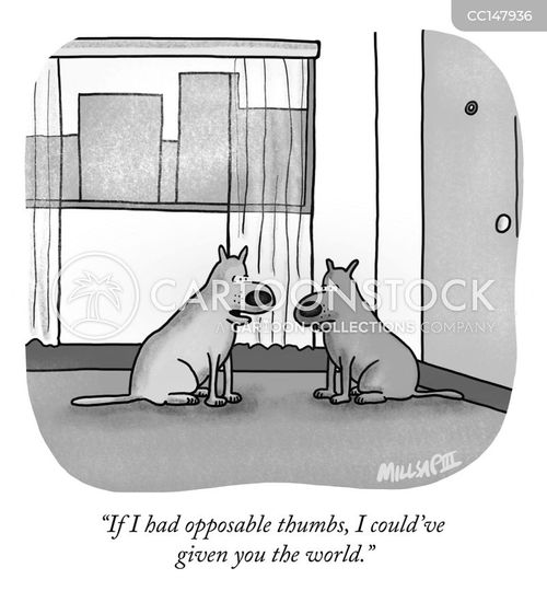 Opposable Thumbs Cartoons and Comics - funny pictures from CartoonStock