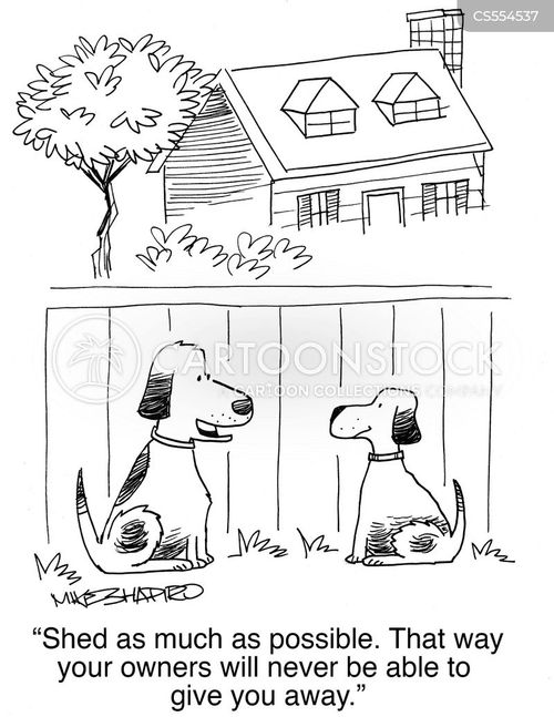 Shedding Hair Cartoons and Comics - funny pictures from CartoonStock