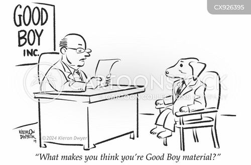 Good Boy Cartoons and Comics - funny pictures from CartoonStock