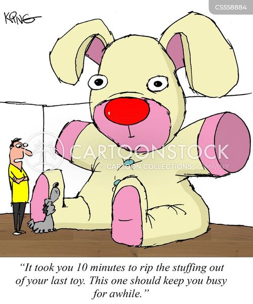Stuffing Cartoons and Comics - funny pictures from CartoonStock
