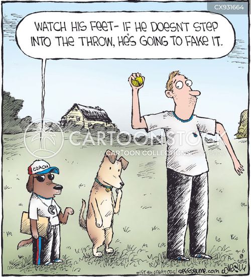 Playful Deception Cartoons and Comics - funny pictures from CartoonStock