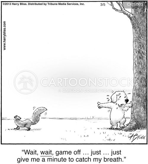 Canine Fatigue Cartoons and Comics - funny pictures from CartoonStock