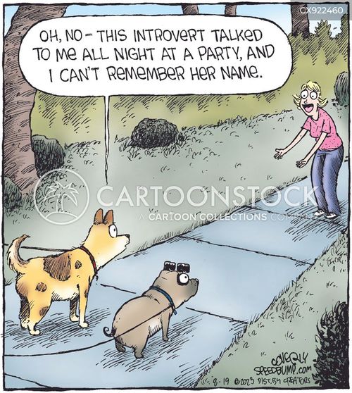 Introvert Cartoons and Comics - funny pictures from CartoonStock