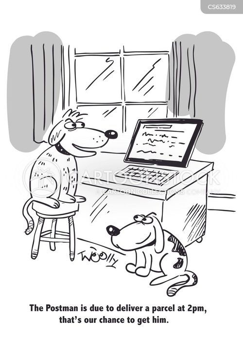 Postman Cartoons and Comics - funny pictures from CartoonStock