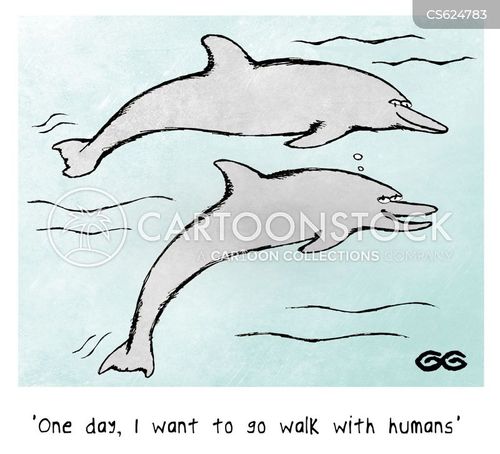 Dolphin's Wish Cartoons and Comics - funny pictures from CartoonStock