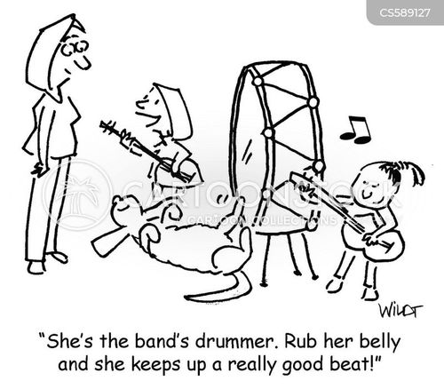 Drumkit Cartoons and Comics - funny pictures from CartoonStock