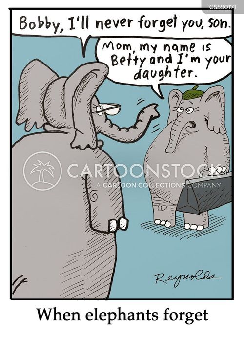 Failed Memory Cartoons and Comics - funny pictures from CartoonStock