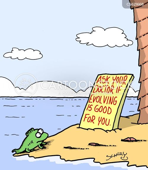 Evolutionary Leap Cartoons and Comics - funny pictures from CartoonStock