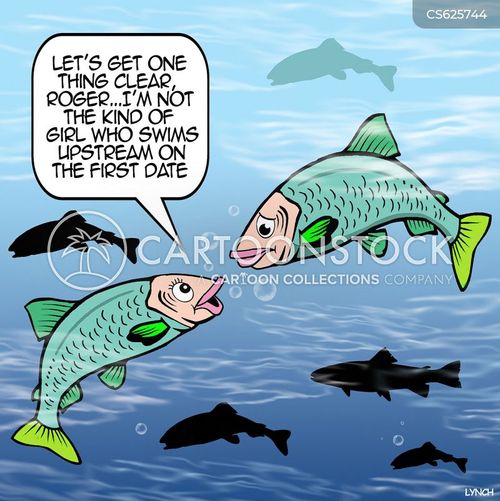Dating Fish Cartoons and Comics - funny pictures from CartoonStock