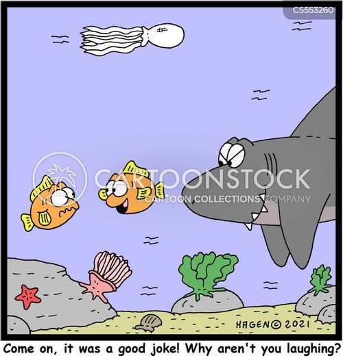 Shark Infested Waters Cartoons and Comics - funny pictures from ...