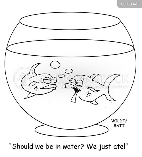 Underwater Living Cartoons and Comics - funny pictures from CartoonStock