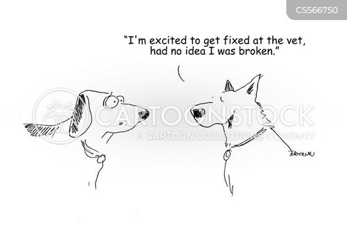 Getting Fixed Cartoons and Comics - funny pictures from CartoonStock