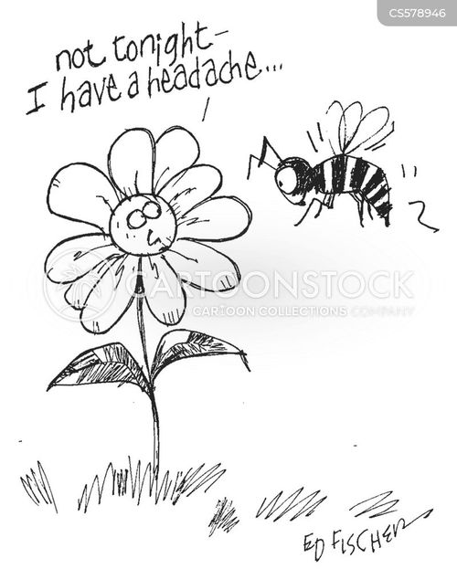 Pollen Flower Cartoons and Comics - funny pictures from CartoonStock