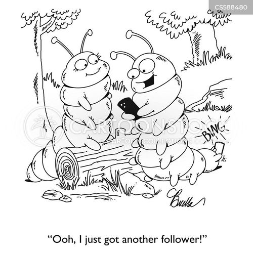 Social Media Followers Cartoons and Comics - funny pictures from ...