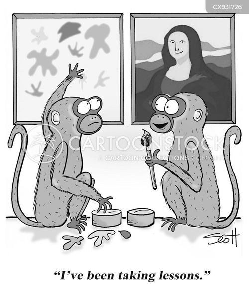 Art Lessons Cartoons and Comics - funny pictures from CartoonStock