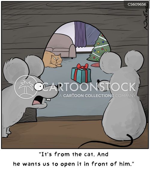Festive Wrappings Cartoons and Comics - funny pictures from CartoonStock
