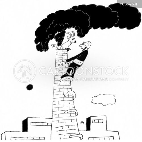 Chimney Rescue Cartoons and Comics - funny pictures from CartoonStock