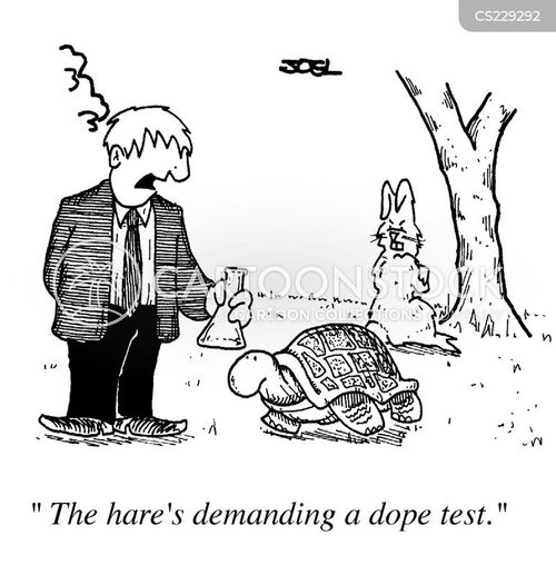 Dope Test Cartoons and Comics - funny pictures from CartoonStock