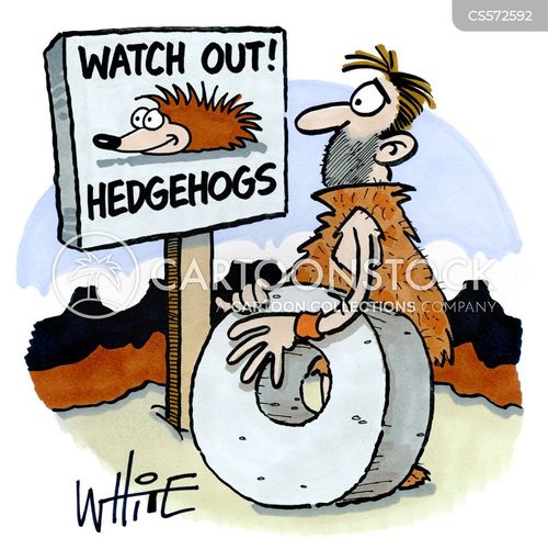 Hedgehog Cartoons and Comics - funny pictures from CartoonStock