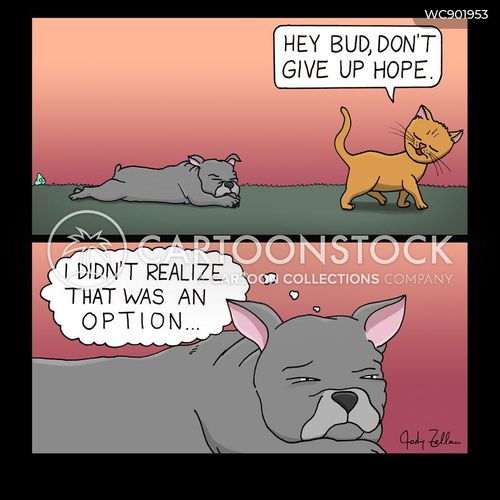 Never Lose Hope Cartoons and Comics - funny pictures from CartoonStock