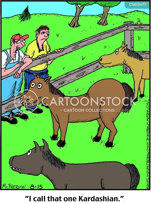 Horse Names Cartoons and Comics - funny pictures from CartoonStock