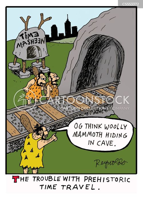 Prehistoric Trouble Cartoons and Comics - funny pictures from CartoonStock