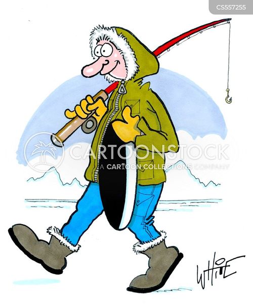 Ice Fishing Cartoons and Comics - funny pictures from CartoonStock