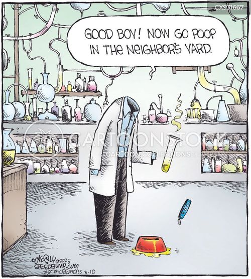 Invisible Dog Joke Cartoons and Comics - funny pictures from CartoonStock